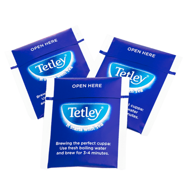 Tetley Envelope Tea Bags Case of 200 – Coffee 1652