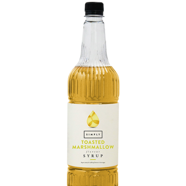 Simply Syrups Toasted Marshmallow Syrup 1 Litre Bottle – Coffee 1652